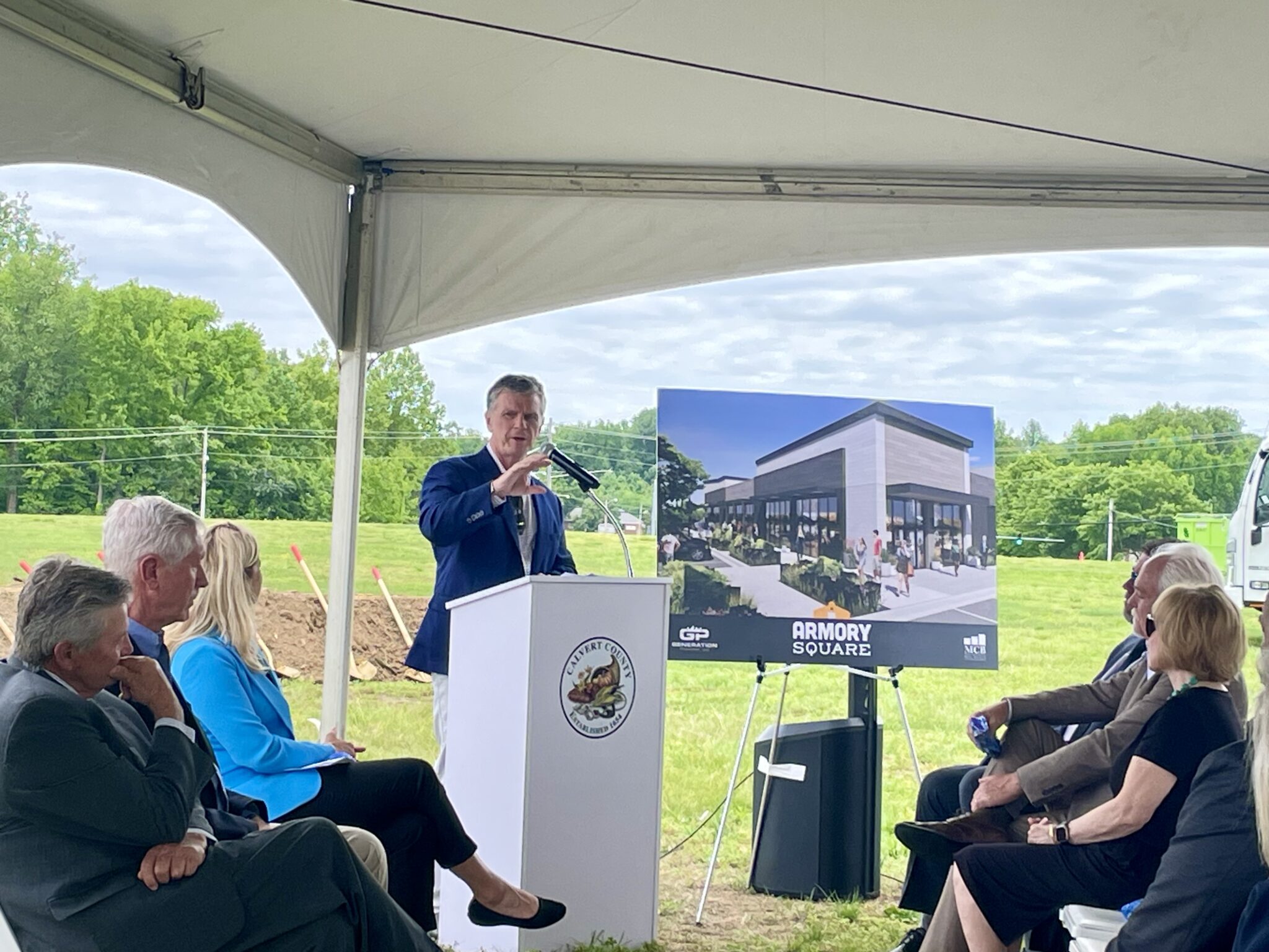 Armory Square Breaks Ground in Prince Frederick - MCB Real Estate